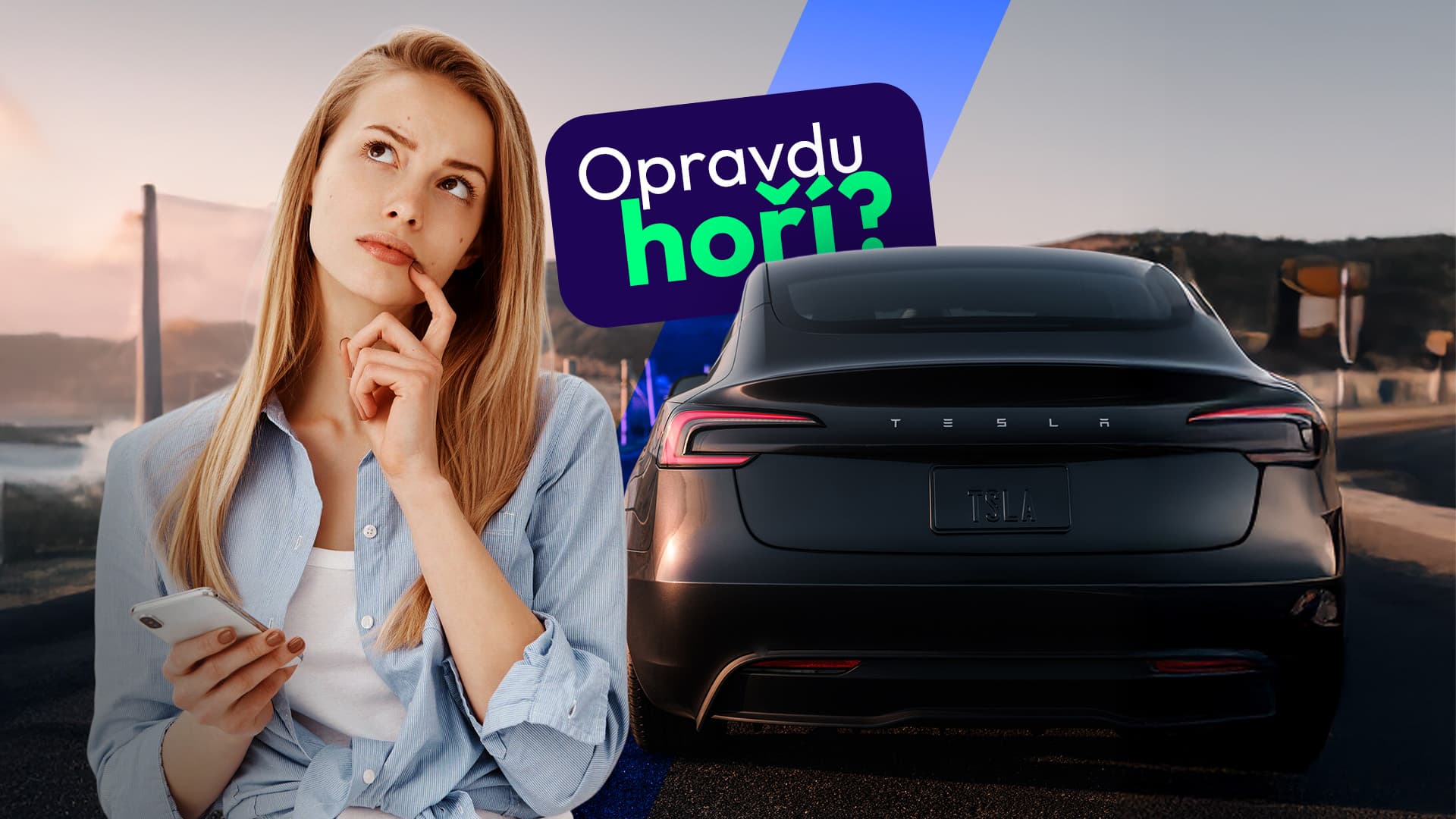 Hoří elektromobily opravdu častěji než spalovací auta? / Bezemisi.cz
